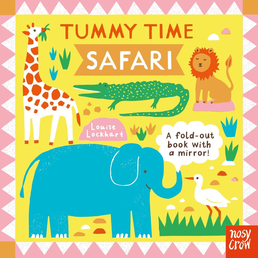 Tummy Time: Safari Baby Board Book – theprintedpeanut