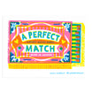 Perfect Match A4 Risograph Art Print – theprintedpeanut